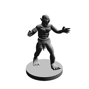 Ghoul - Free 3d model on creazilla.com