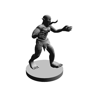 Ghoul - Free 3d model on creazilla.com