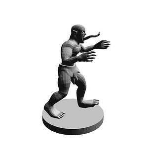 Ghoul - Free 3d model on creazilla.com