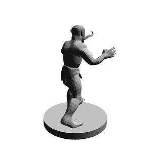 Ghoul - Free 3d model on creazilla.com