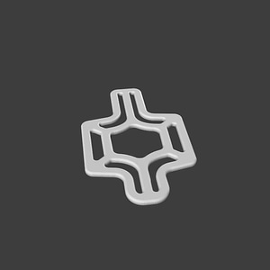 Moldable Finger Splint - Free 3d model on creazilla.com