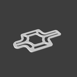 Moldable Finger Splint - Free 3d model on creazilla.com