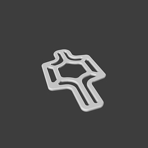 Moldable Finger Splint - Free 3d model on creazilla.com