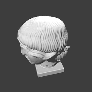 Head of Orpheus - Free 3d model on creazilla.com