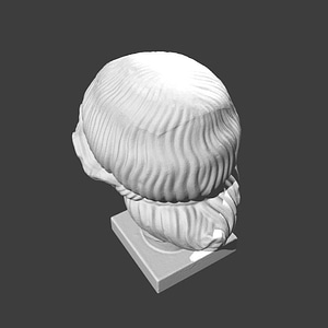 Head of Orpheus - Free 3d model on creazilla.com