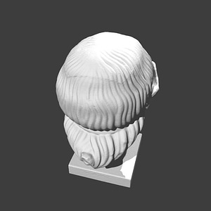 Head of Orpheus - Free 3d model on creazilla.com