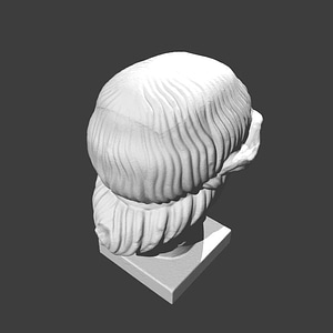 Head of Orpheus - Free 3d model on creazilla.com