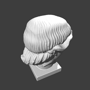 Head of Orpheus - Free 3d model on creazilla.com