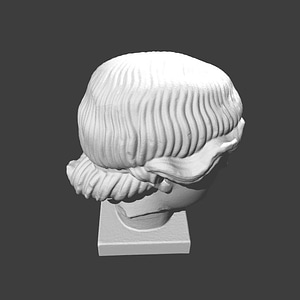 Head of Orpheus - Free 3d model on creazilla.com