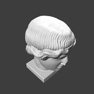 Head of Orpheus - Free 3d model on creazilla.com