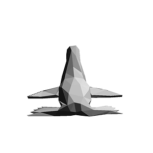 Low Poly Seal - Free 3d model on creazilla.com