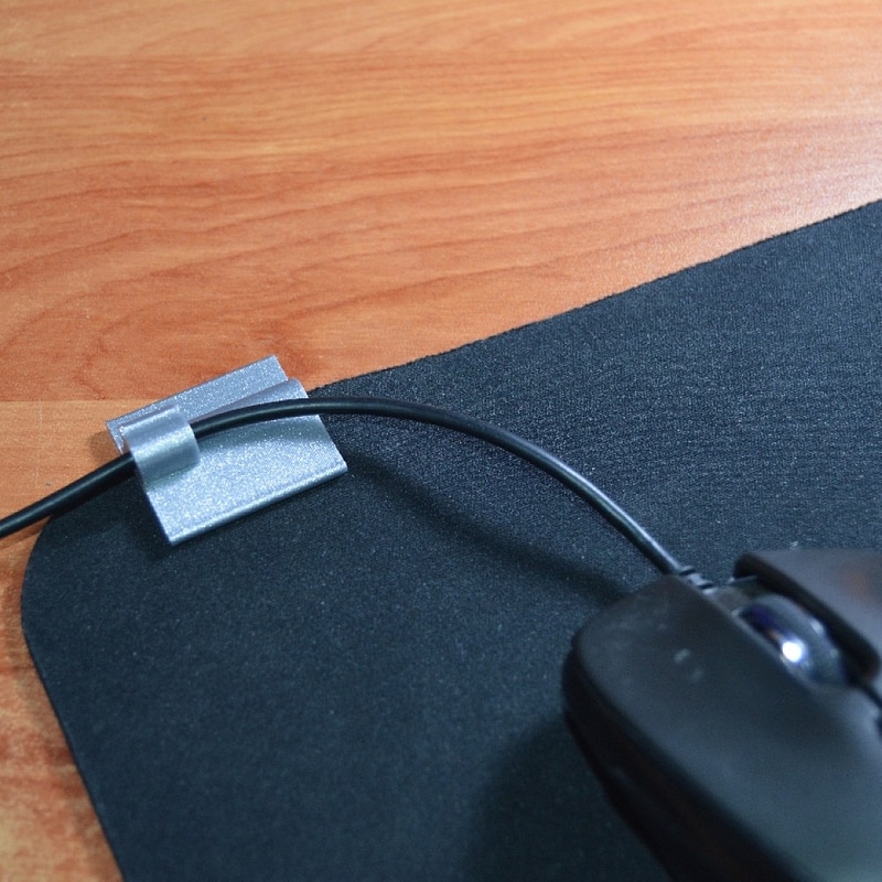 CLIP-mouse-wire-to-mousepad - Free 3d model on creazilla.com