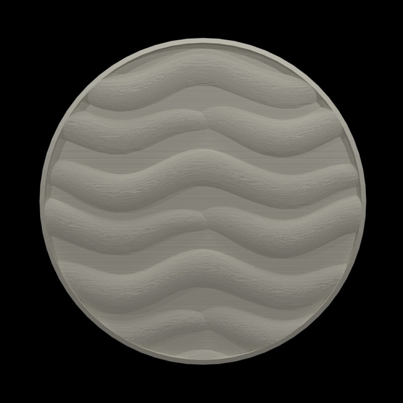 Water Theme Base - Free 3d model on creazilla.com