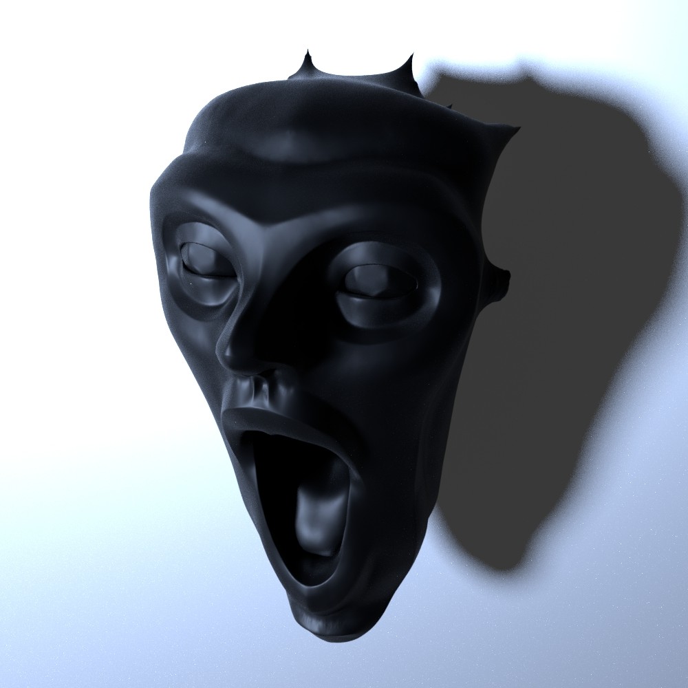 Scream - Free 3d model on creazilla.com