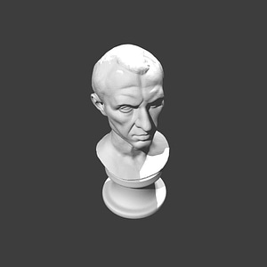 Julius Caesar - Free 3d model on creazilla.com