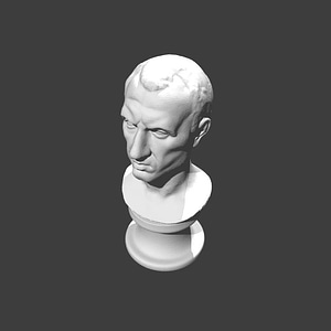 Julius Caesar - Free 3d model on creazilla.com