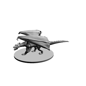 White Dragon - Free 3d model on creazilla.com