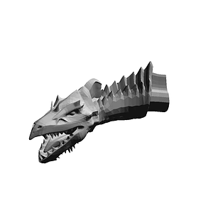 White Dragon - Free 3d model on creazilla.com