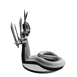 Marilith - Free 3d model on creazilla.com