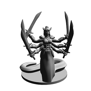 Marilith - Free 3d model on creazilla.com