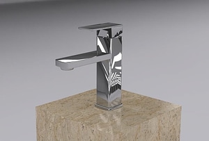 Set of Faucets - Free 3d model on creazilla.com