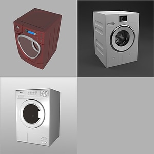 Washing Machine 3d model. Free download. | Creazilla