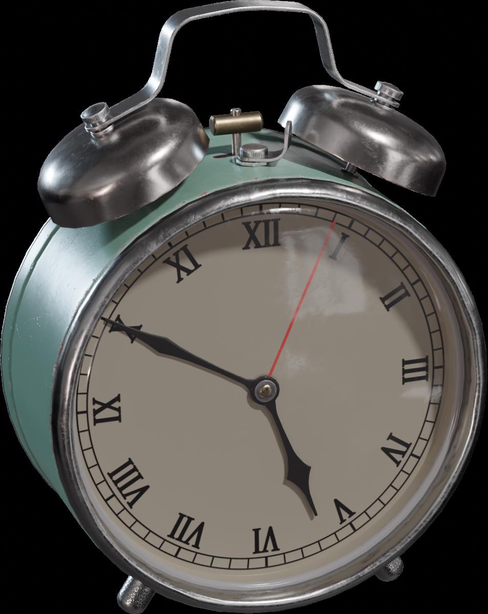 Alarm Clock - Free 3d model on creazilla.com
