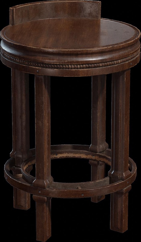 Bar Chair Round - Free 3d model on creazilla.com