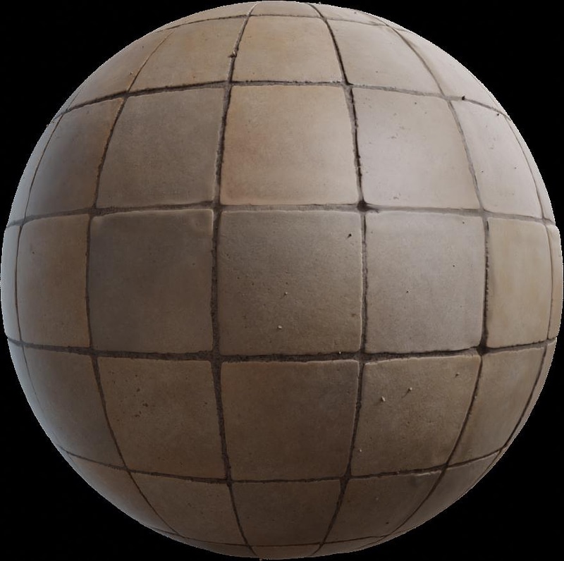 Floor Tiles - Free 3d model on creazilla.com