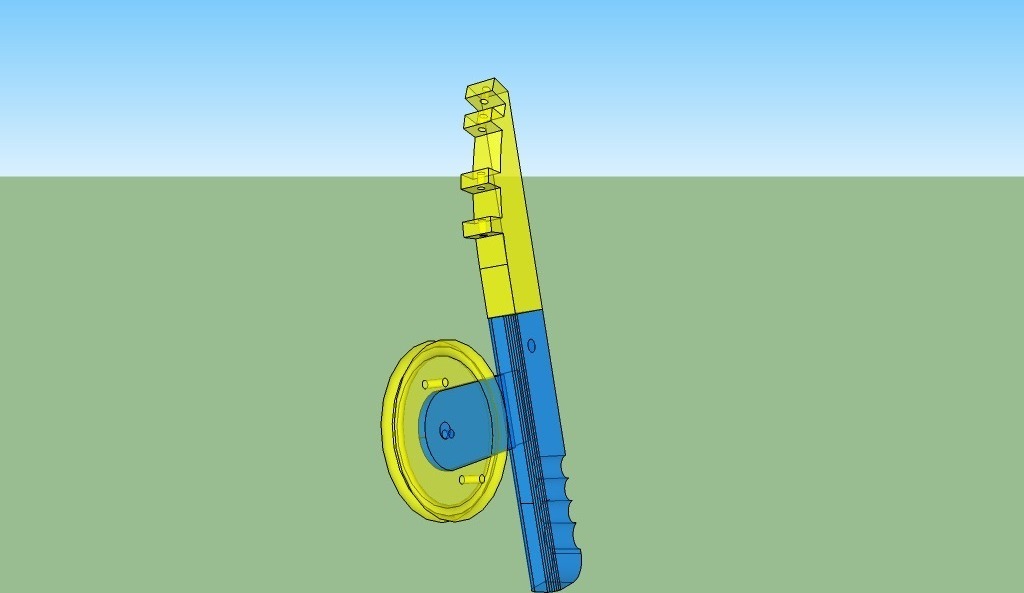 Printable mini Fishing Rod - Free 3d model on creazilla.com