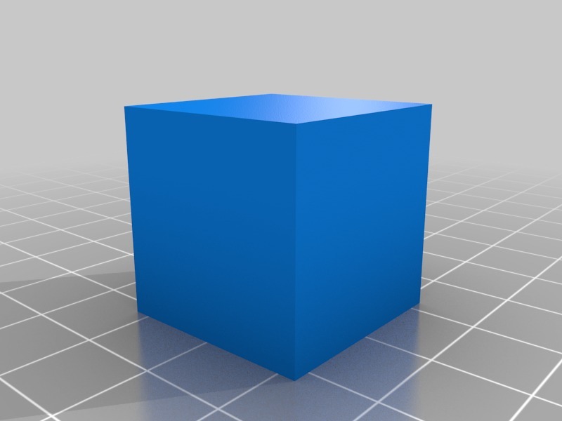 Hollow Calibration Cube - Free 3d model on creazilla.com