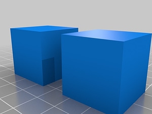 Hollow Calibration Cube - Free 3d model on creazilla.com