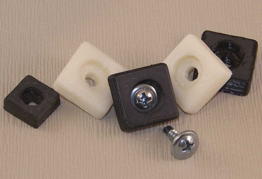 Pillow Shaped Project Feet - Free 3d model on creazilla.com