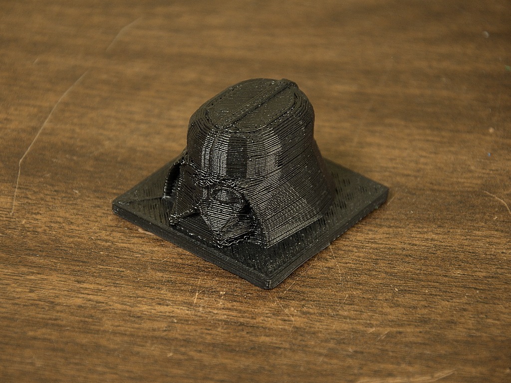 Darth Vader on a platform - Free 3d model on creazilla.com