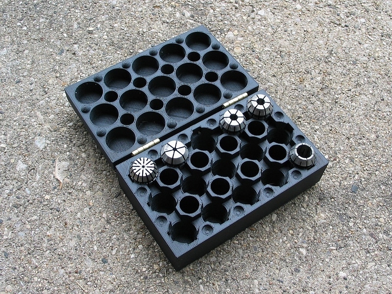 ER16 Collet Box - Free 3d model on creazilla.com