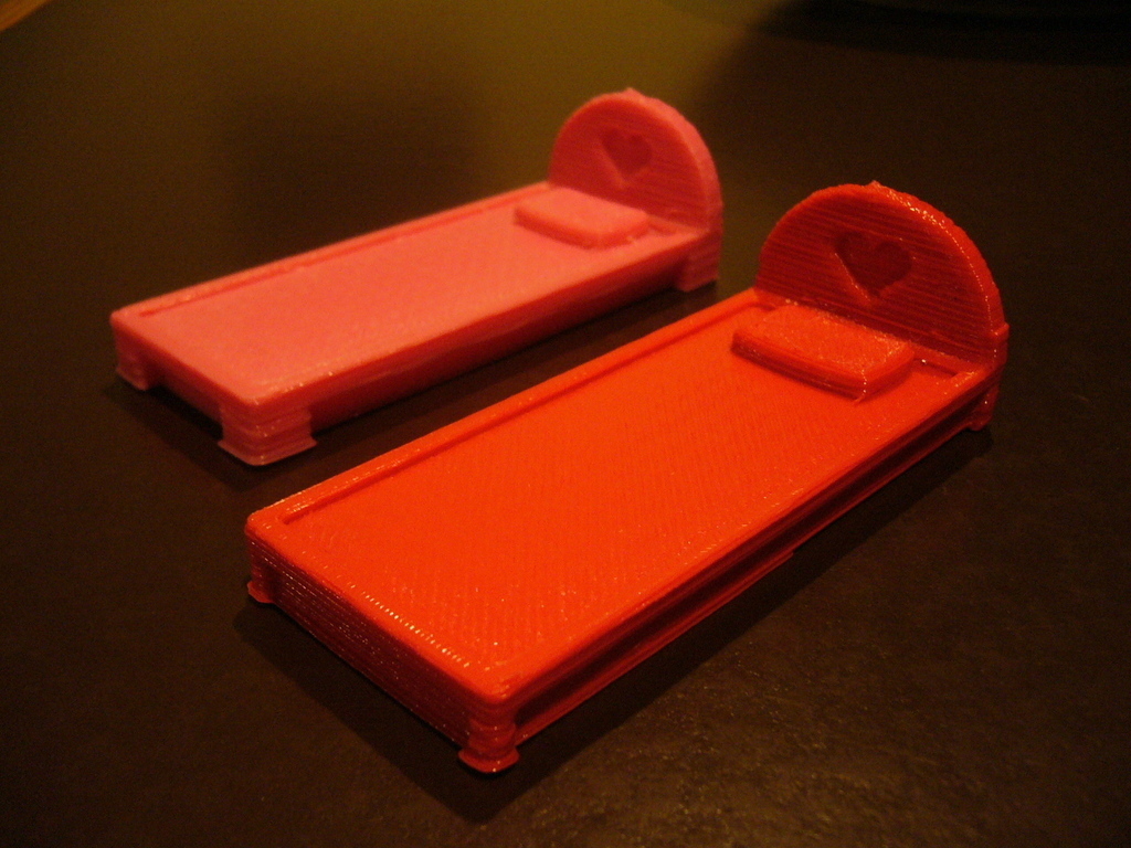 Dolls Bed Free 3d Model On