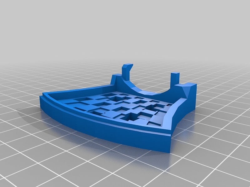 MakerBot Plate (Split) - Free 3d model on creazilla.com