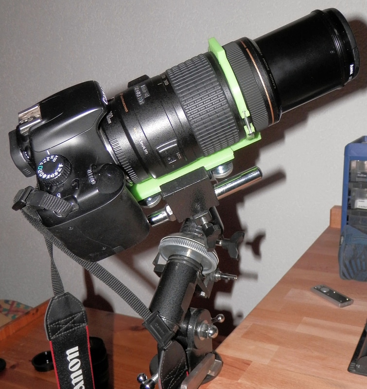 DSLR Mount for Orion EQ-1 Polar Mount - Free 3d model on creazilla.com