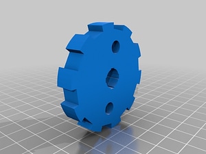 Bi-directional Mechanical Counter - Free 3d model on creazilla.com