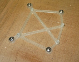 Light weight Arduino mount 3d model