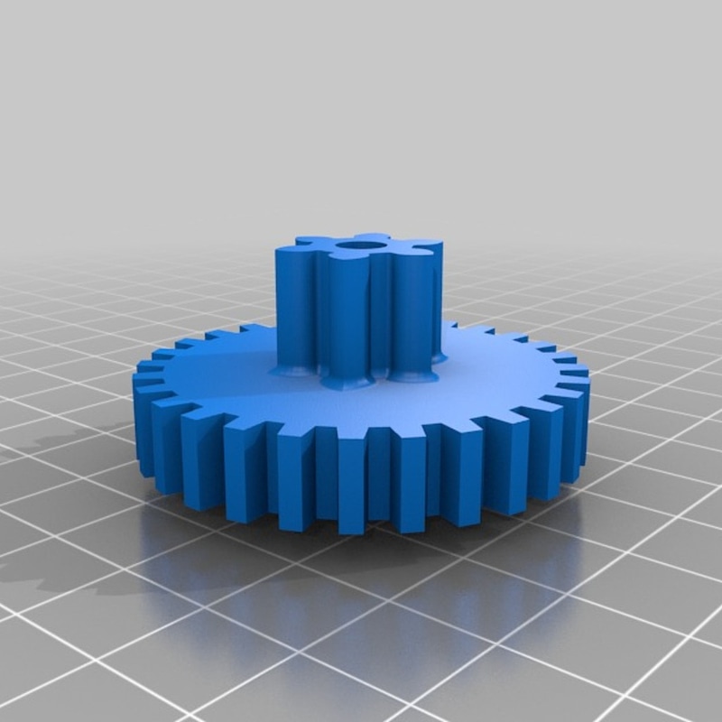 Replacement gear for Embassy TQ80Bc paper shredder - Free 3d model on ...