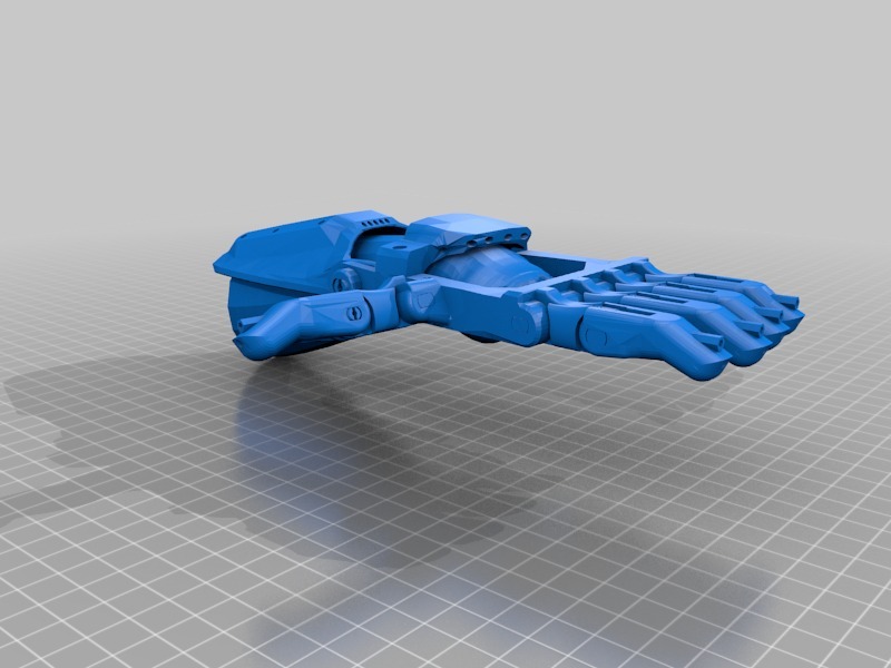 Talon Hand 3.0 - Free 3d model on creazilla.com