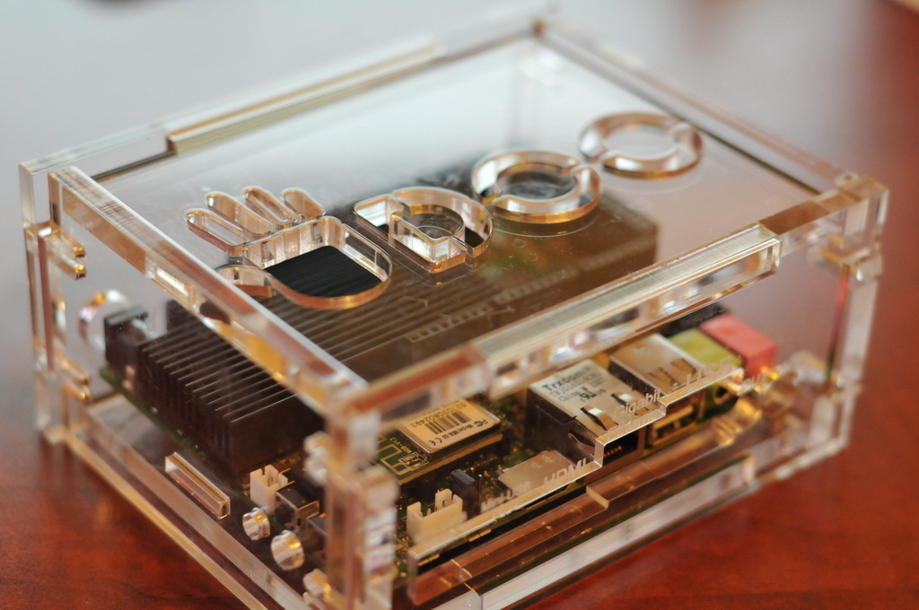 Udoo Snap Together Case - Laser Cut 3d model