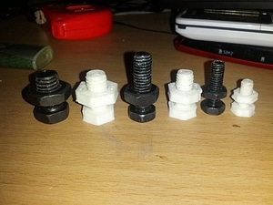 OpenSCAD ISO metric thread library / functions (updated) - Free 3d ...