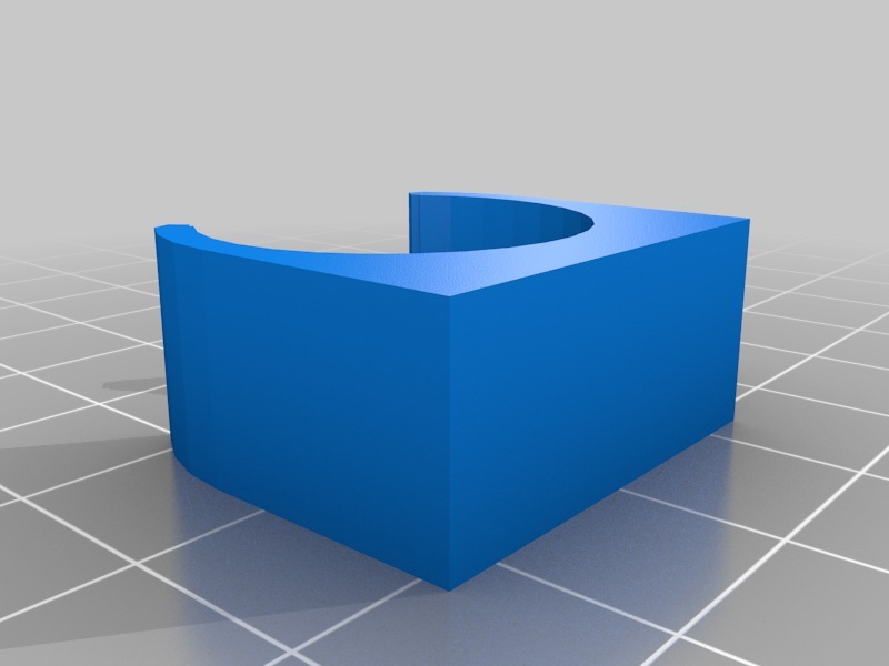 Small Pipe Clamp - Free 3d model on creazilla.com
