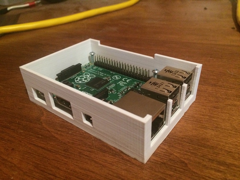 Raspberry Pi B+ Case - Free 3d model on creazilla.com