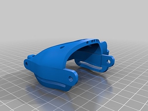 slotted palm (3d printed hand) - Free 3d model on creazilla.com