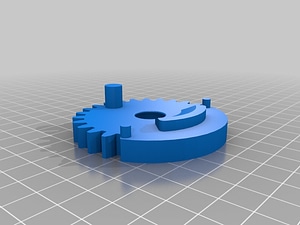Intermittent Gear Toy - Free 3d model on creazilla.com