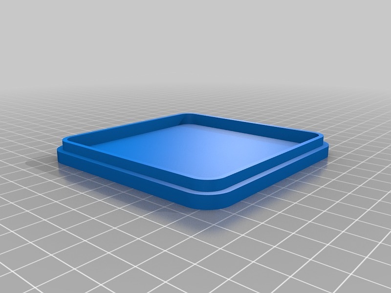 rounded box - cover - Free 3d model on creazilla.com