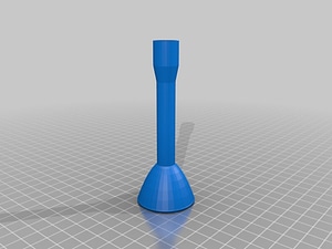 Soda Can Water Pipe / Bong 3d model